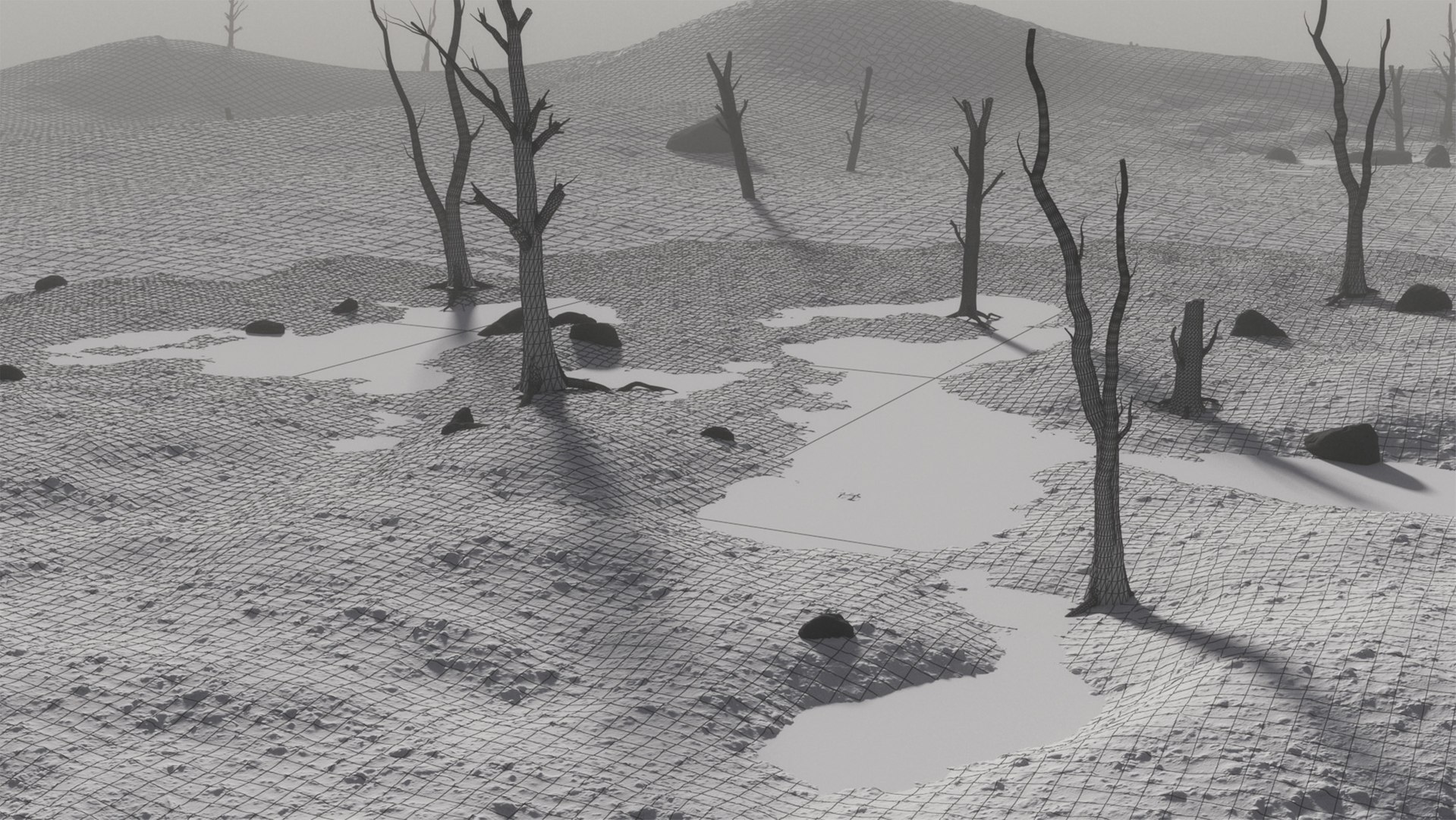 Dead Landscape 3D Model - TurboSquid 1839758