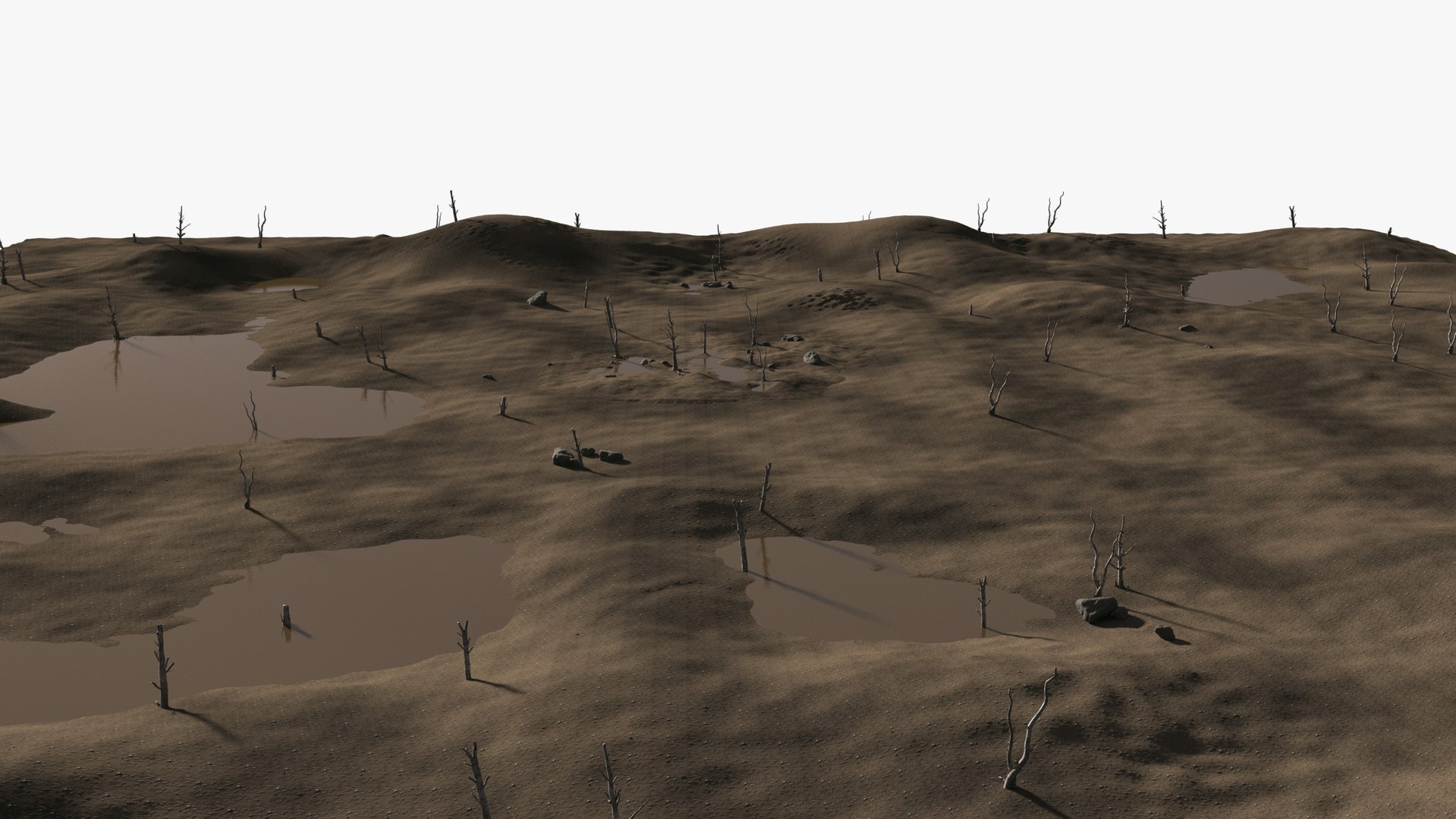 Dead Landscape 3D Model - TurboSquid 1839758