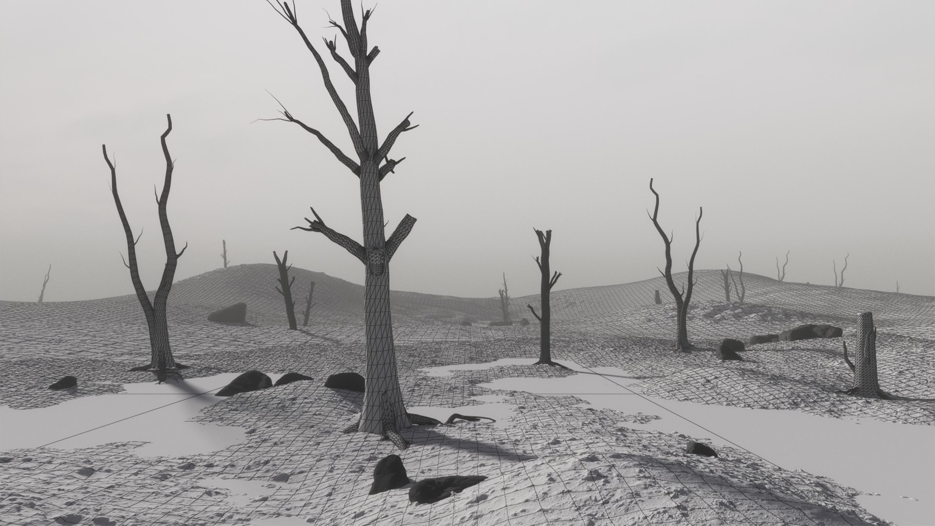 Dead Landscape 3D Model - TurboSquid 1839758