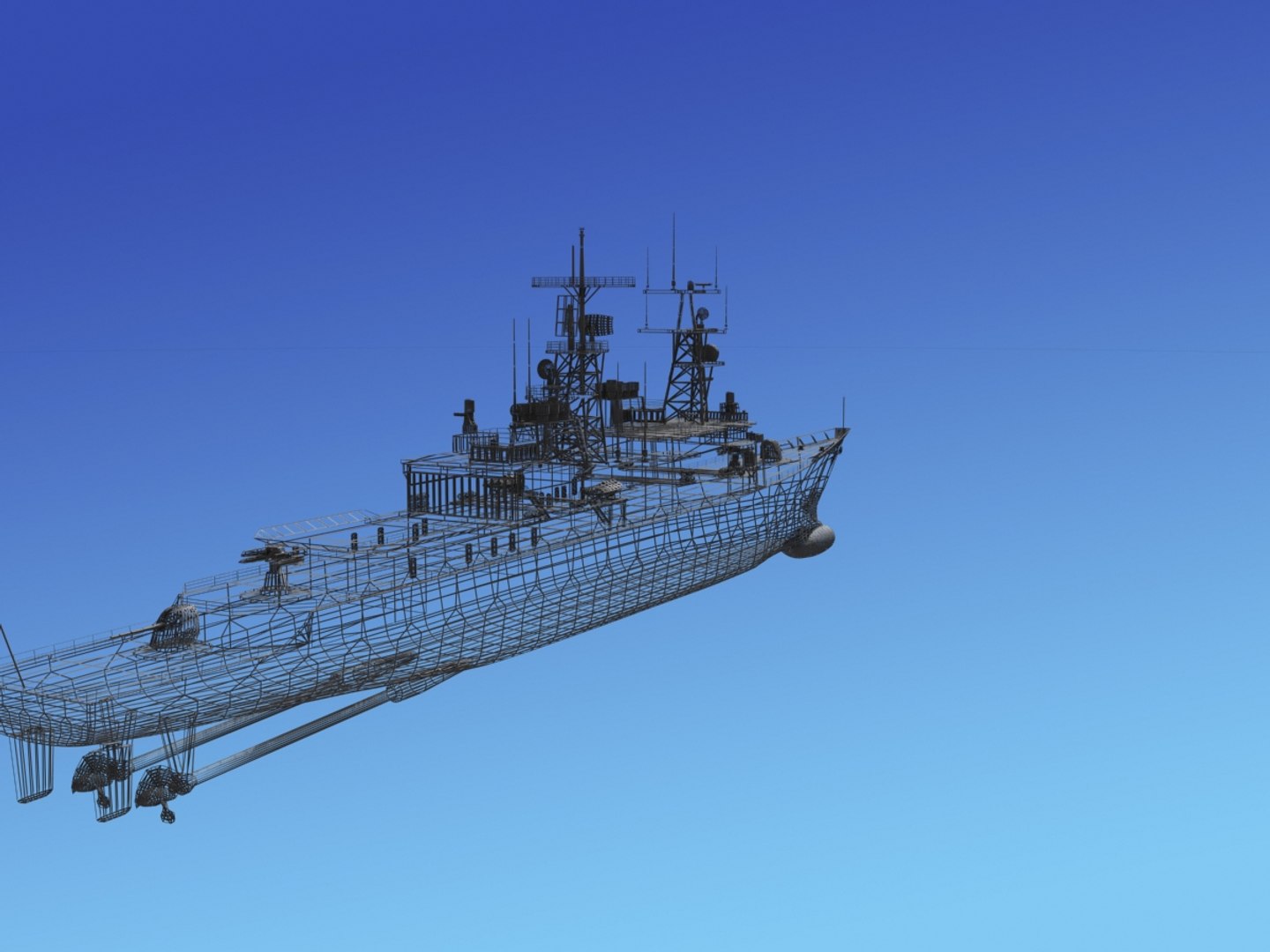 Destroyers Class Spruance 3d Lwo