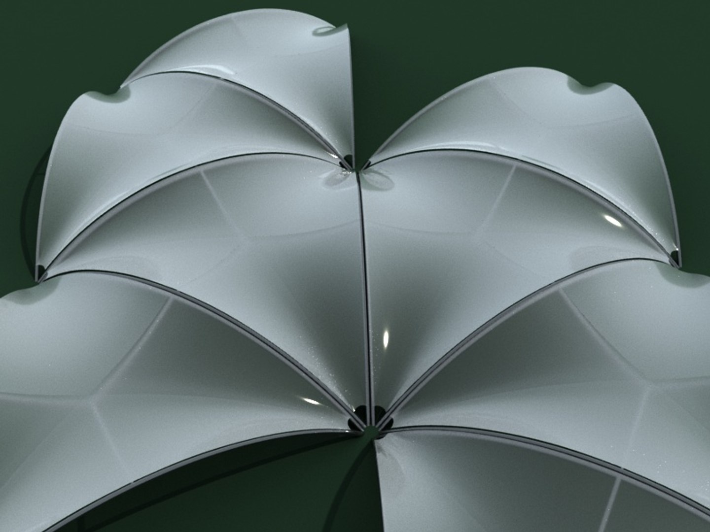 3-angle Arch Tent Modules Model - TurboSquid 1484867