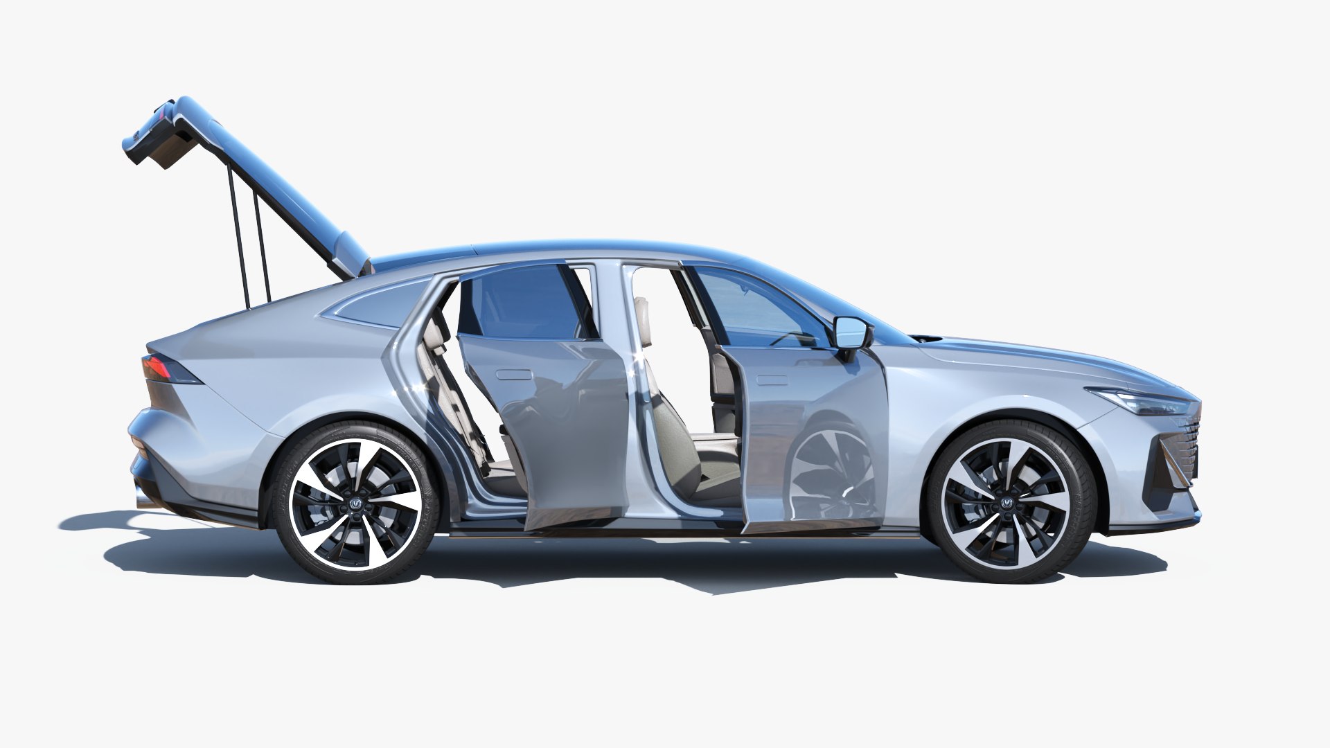 ChangAn UNI-V 2023 3D Model - TurboSquid 2052678