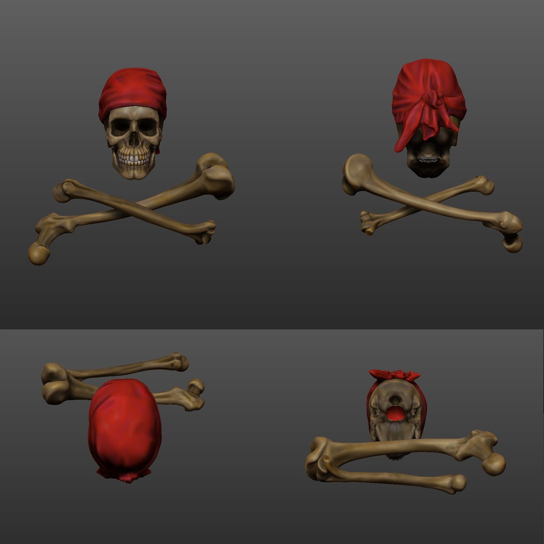 3d jolly roger