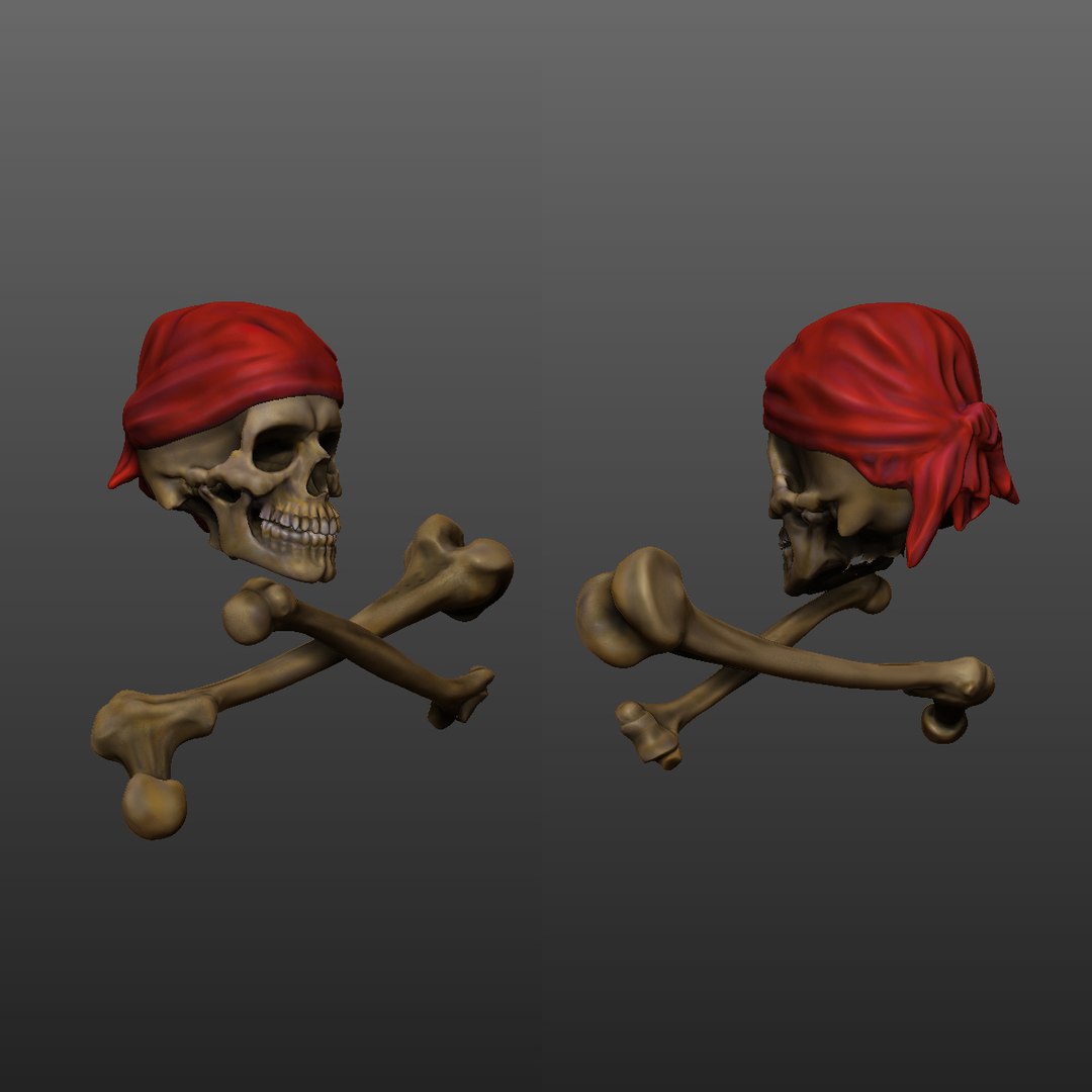 3d jolly roger
