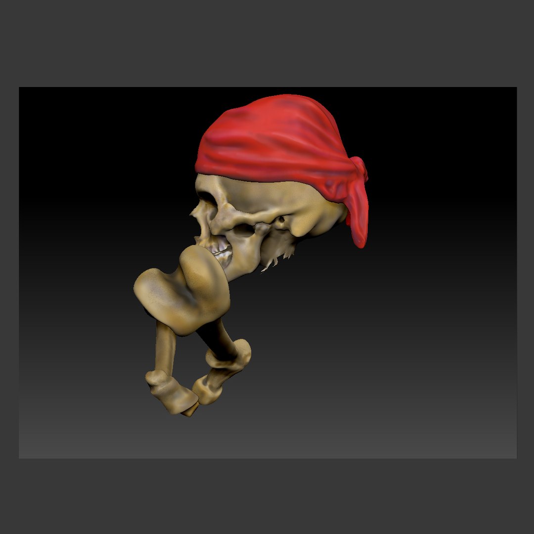 3d jolly roger