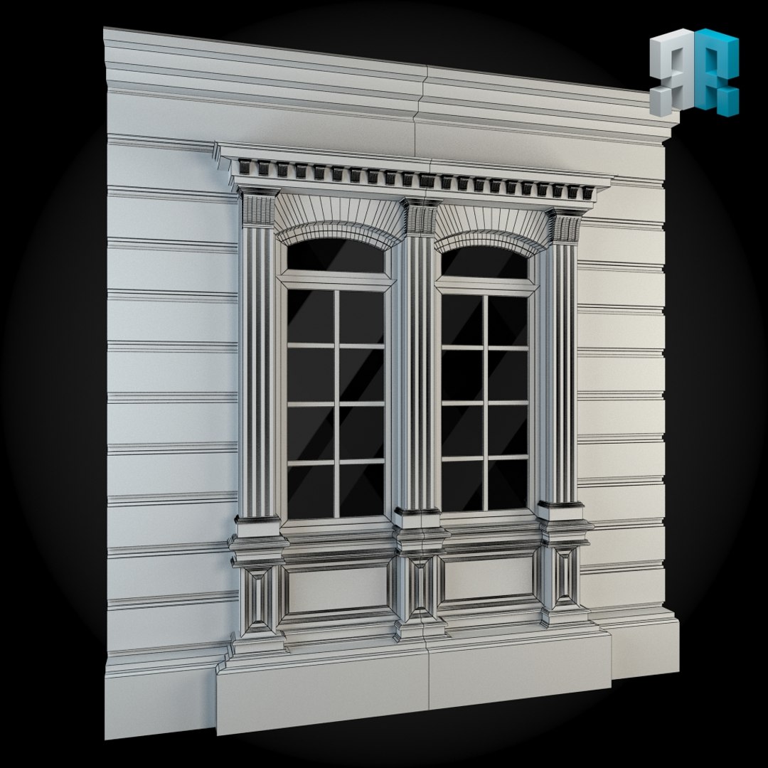 3d Architectural Modules Model