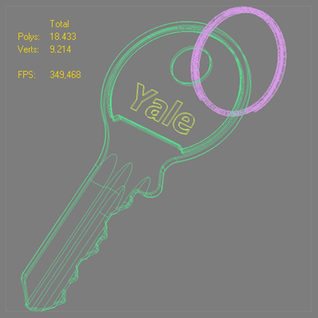 3ds Yale Key