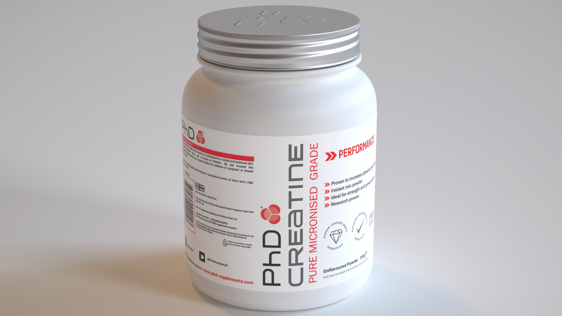 Phd Creatine Model - TurboSquid 1480171