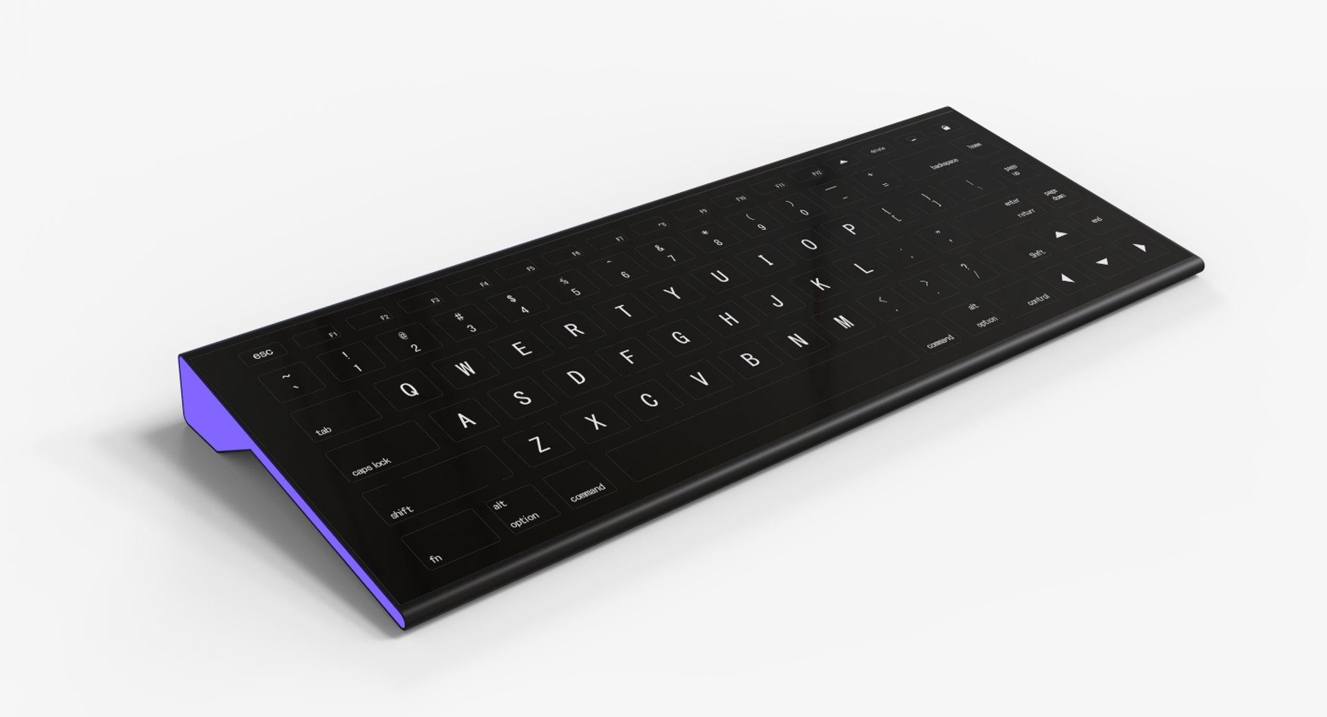 3D Digital Wireless Keyboard Model - TurboSquid 1381657