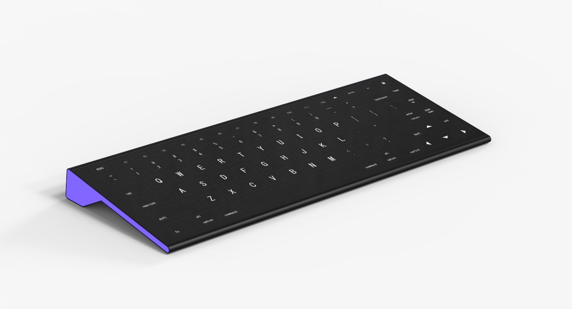 3D Digital Wireless Keyboard Model - TurboSquid 1381657
