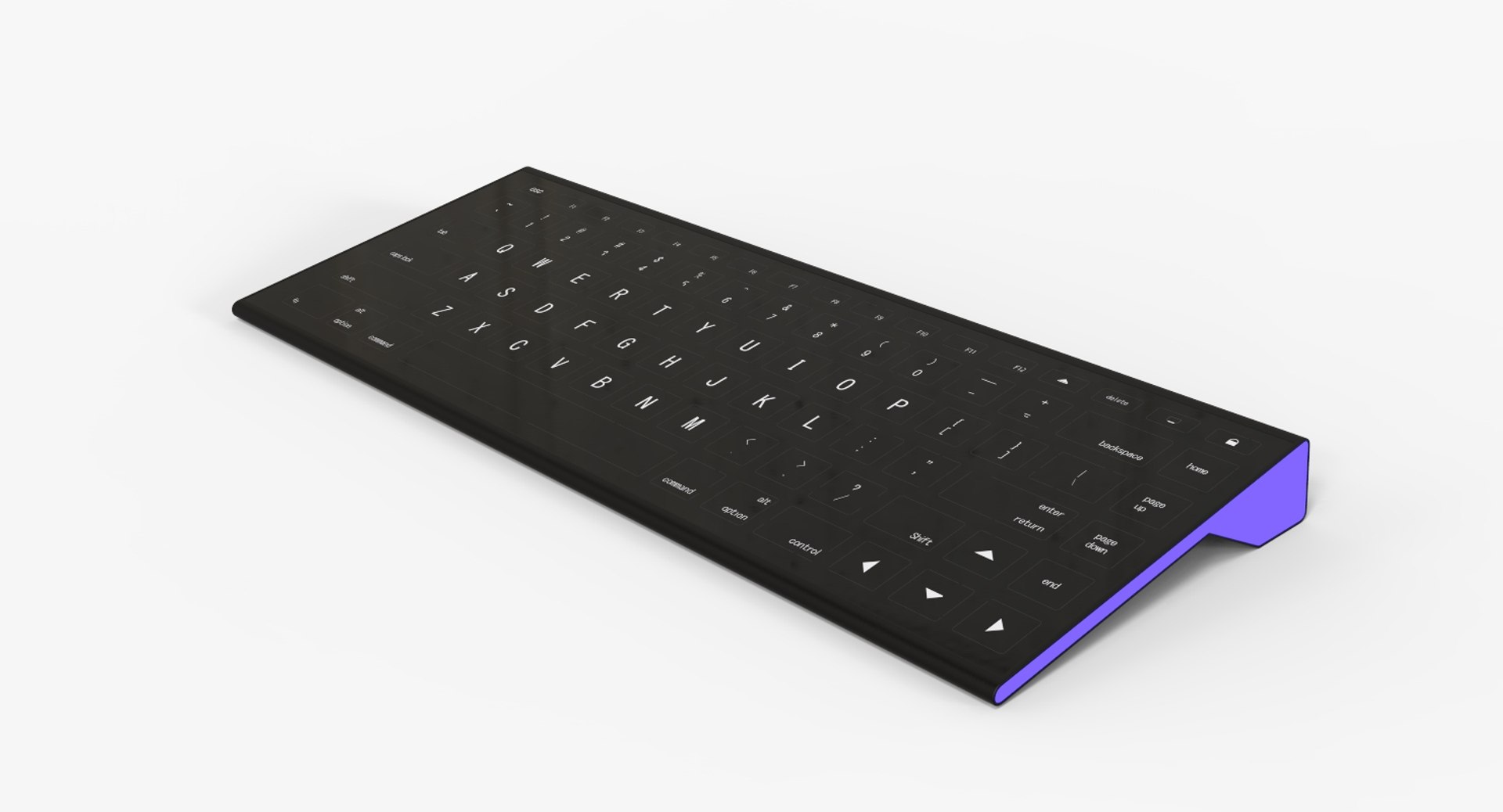 3D Digital Wireless Keyboard Model - TurboSquid 1381657