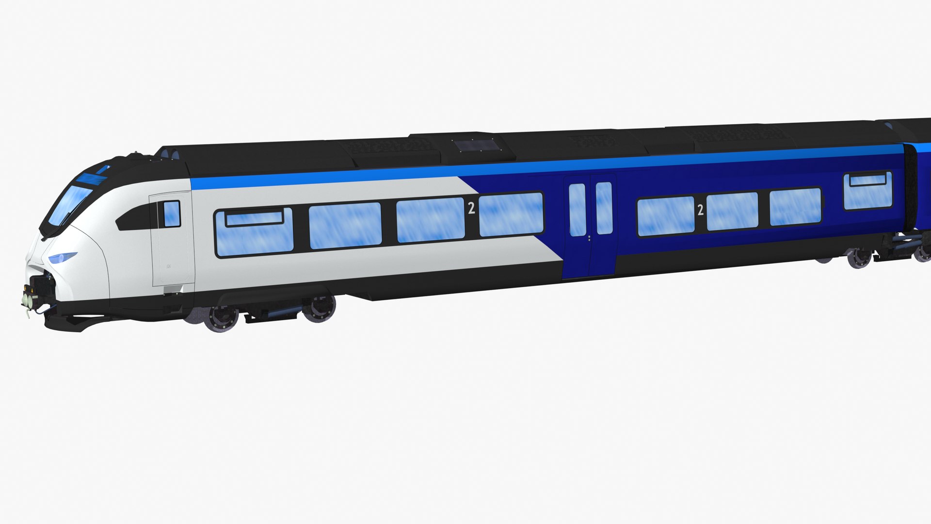 3D Siemens Mireo Plus H Class 563 Passenger Train Model - TurboSquid ...