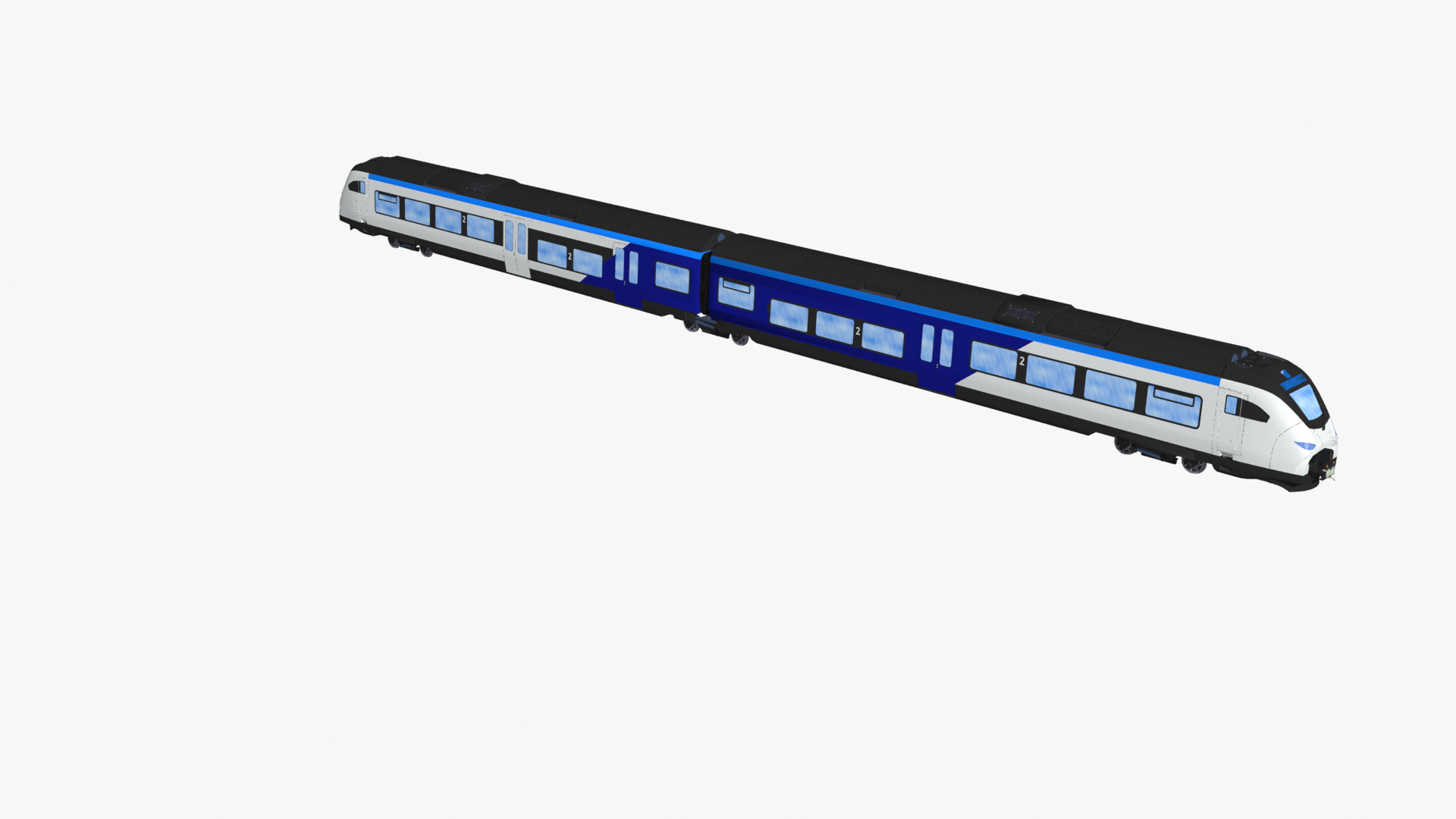 3D Siemens Mireo Plus H Class 563 Passenger Train Model - TurboSquid ...
