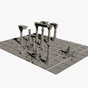Ancient Ruins Blender Models for Download | TurboSquid