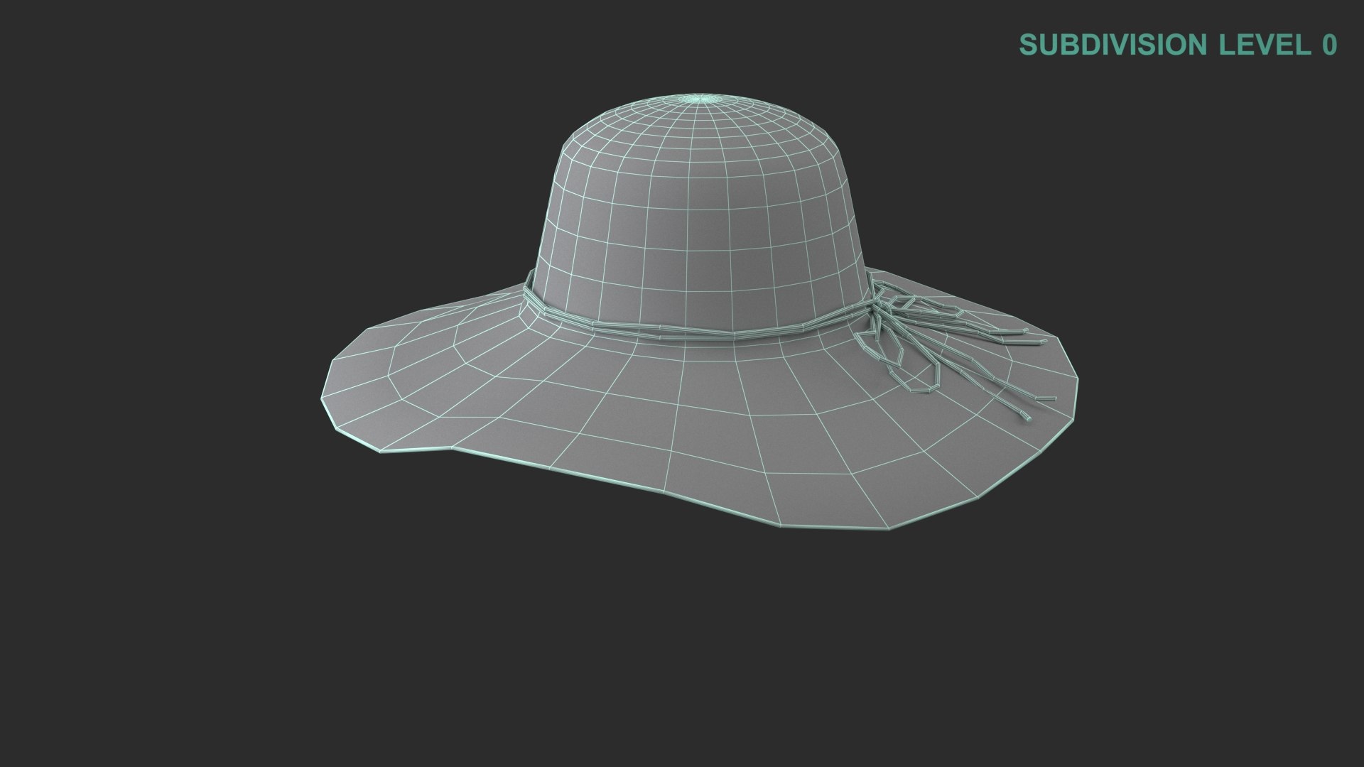 Sun Hat 3D model - TurboSquid 1829935