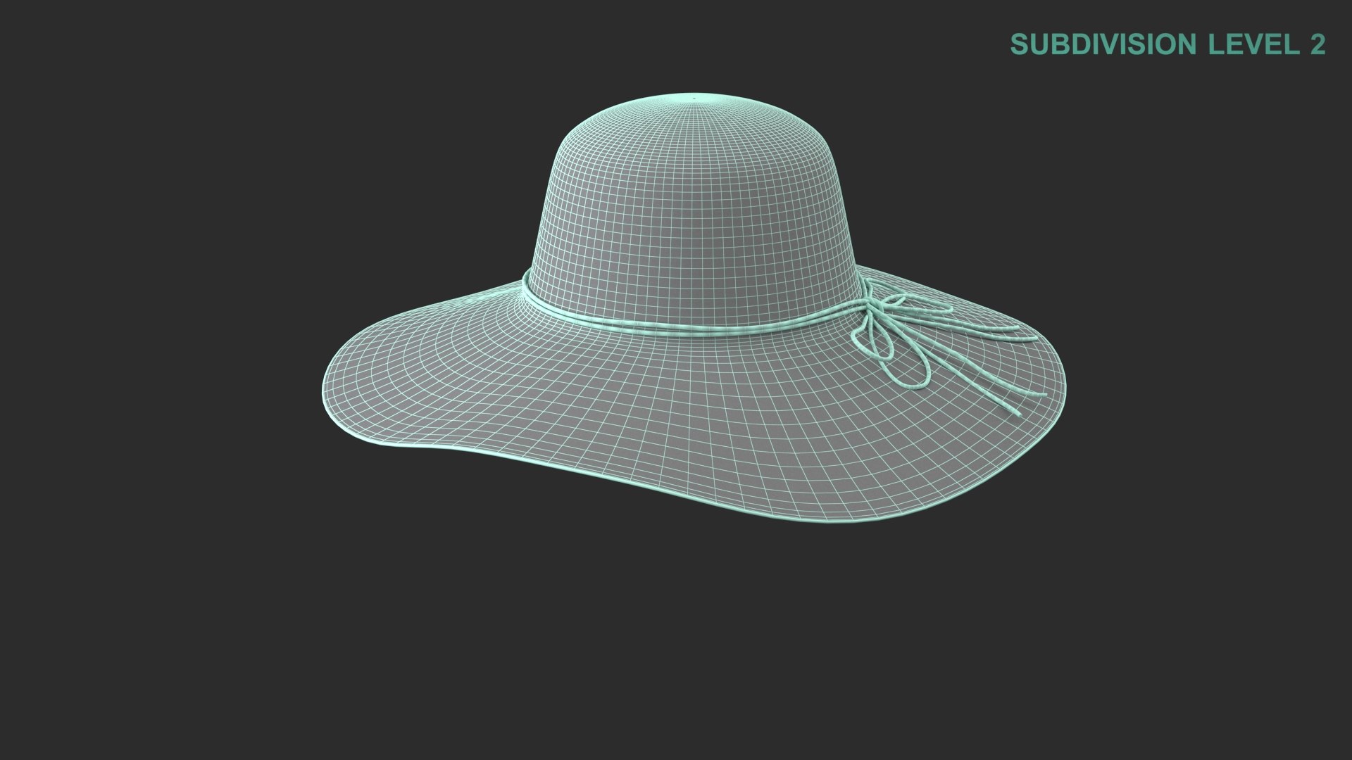 Sun Hat 3D Model - TurboSquid 1829935