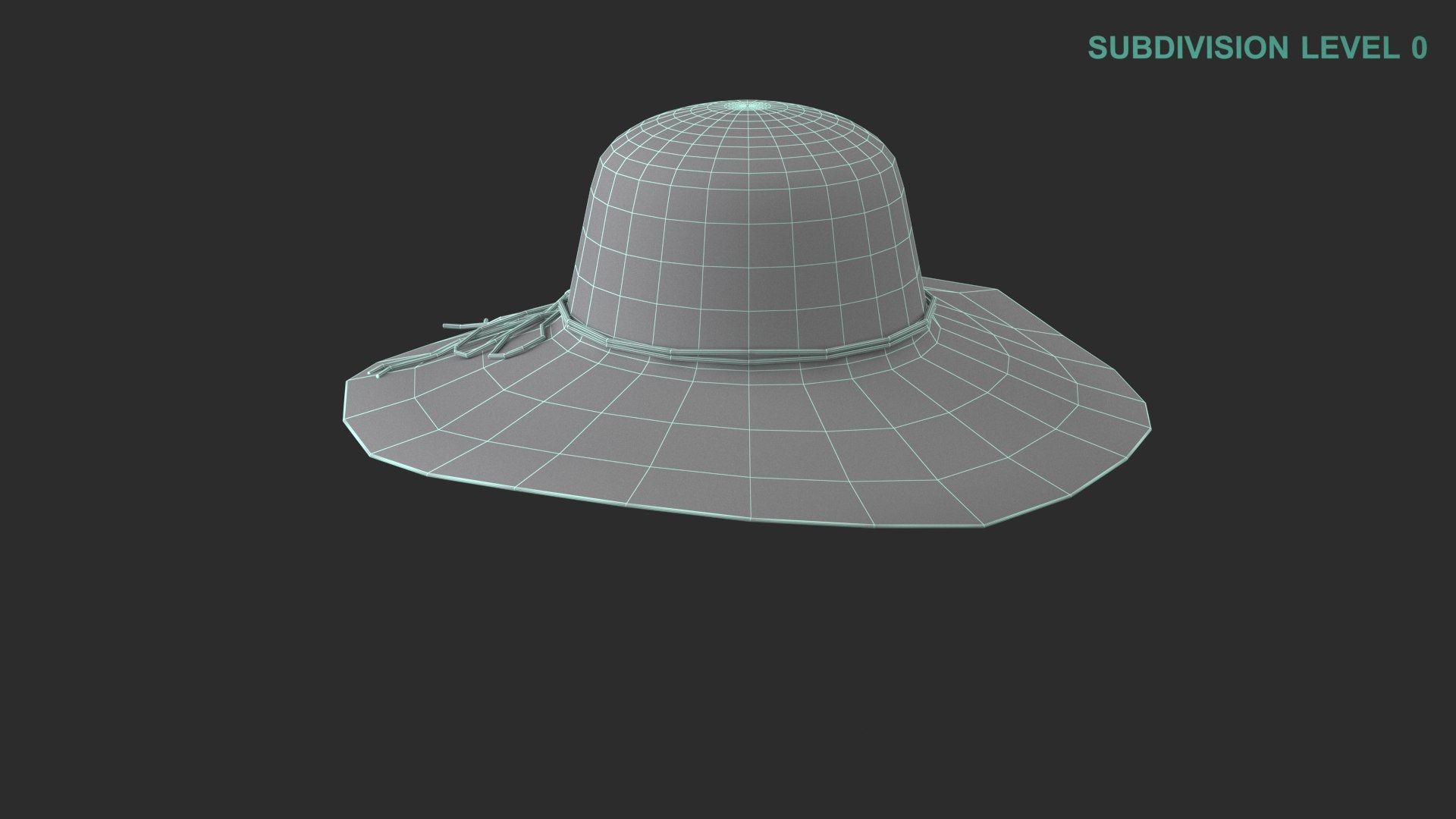 Sun Hat 3D model - TurboSquid 1829935