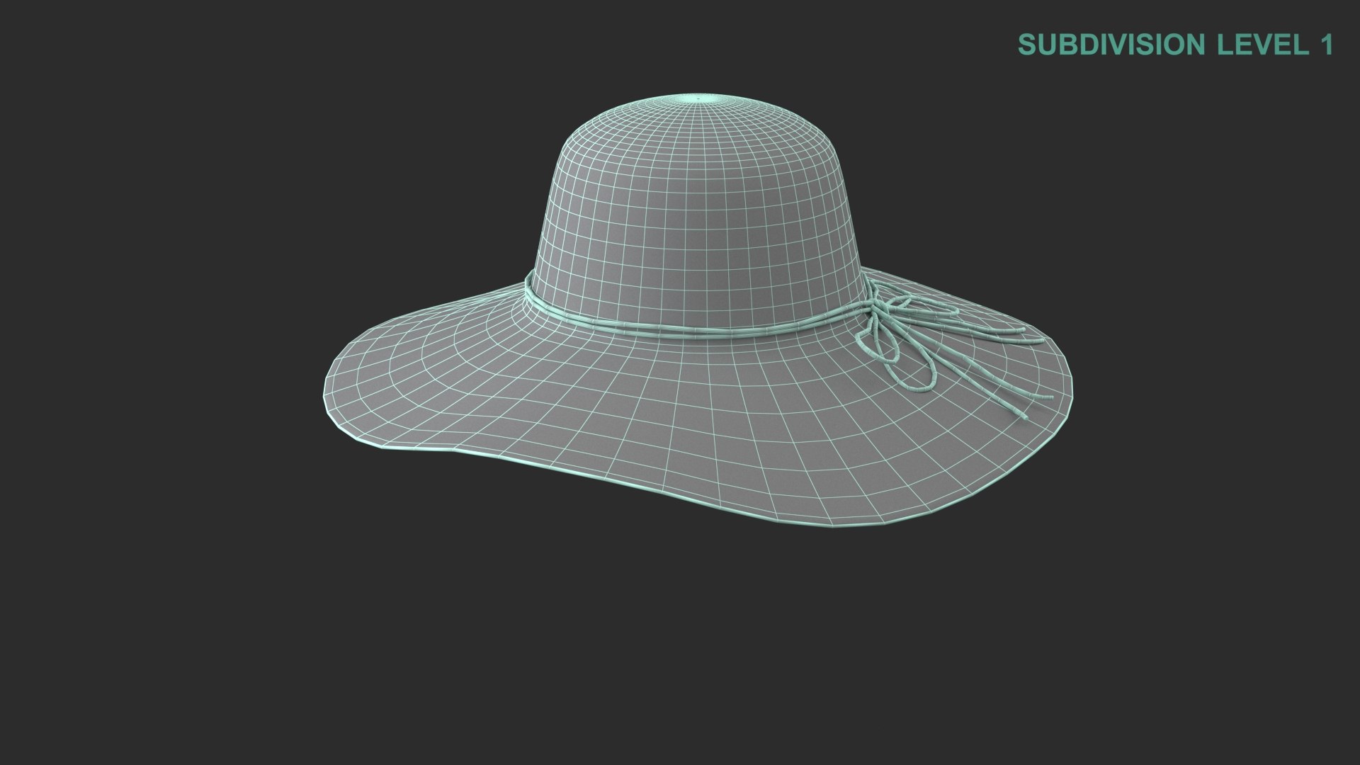Sun Hat 3D Model - TurboSquid 1829935