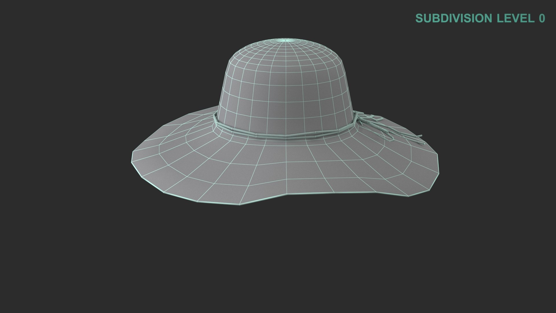Sun Hat 3D model - TurboSquid 1829935