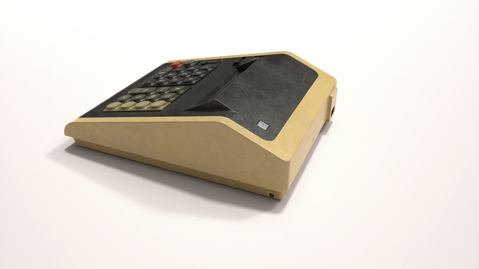 Retro Calculator Model - TurboSquid 2325936