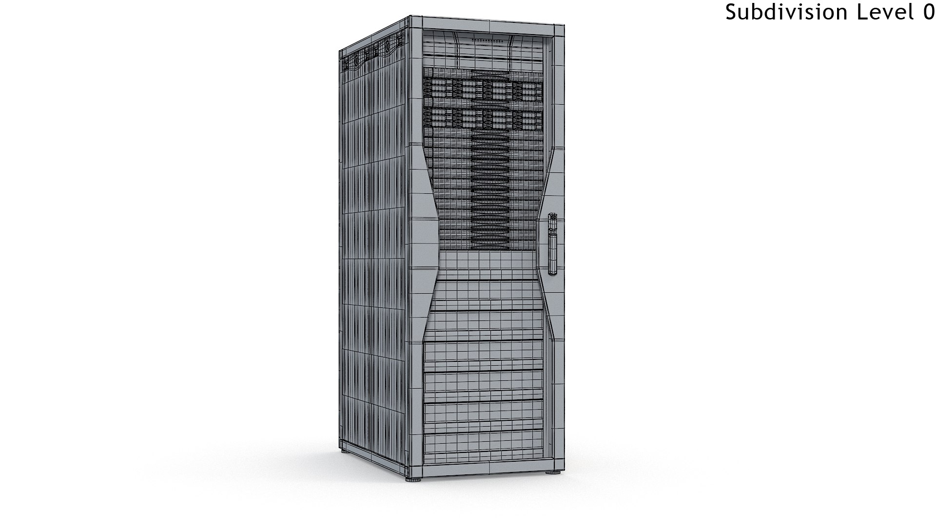 Server Rack 3D - TurboSquid 2190758
