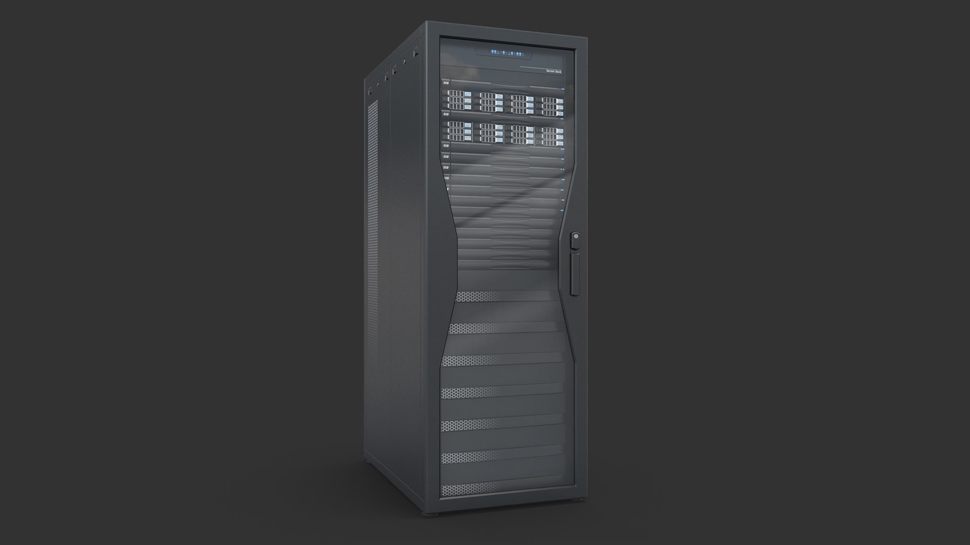 Server Rack 3D - TurboSquid 2190758