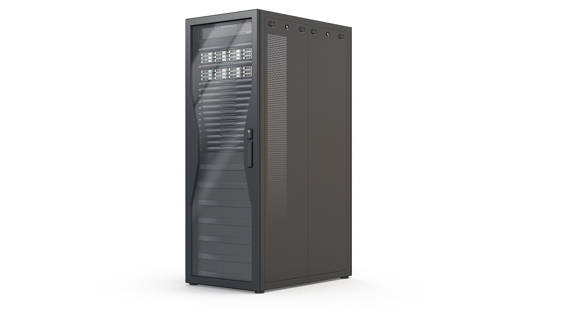 Server Rack 3D - TurboSquid 2190758