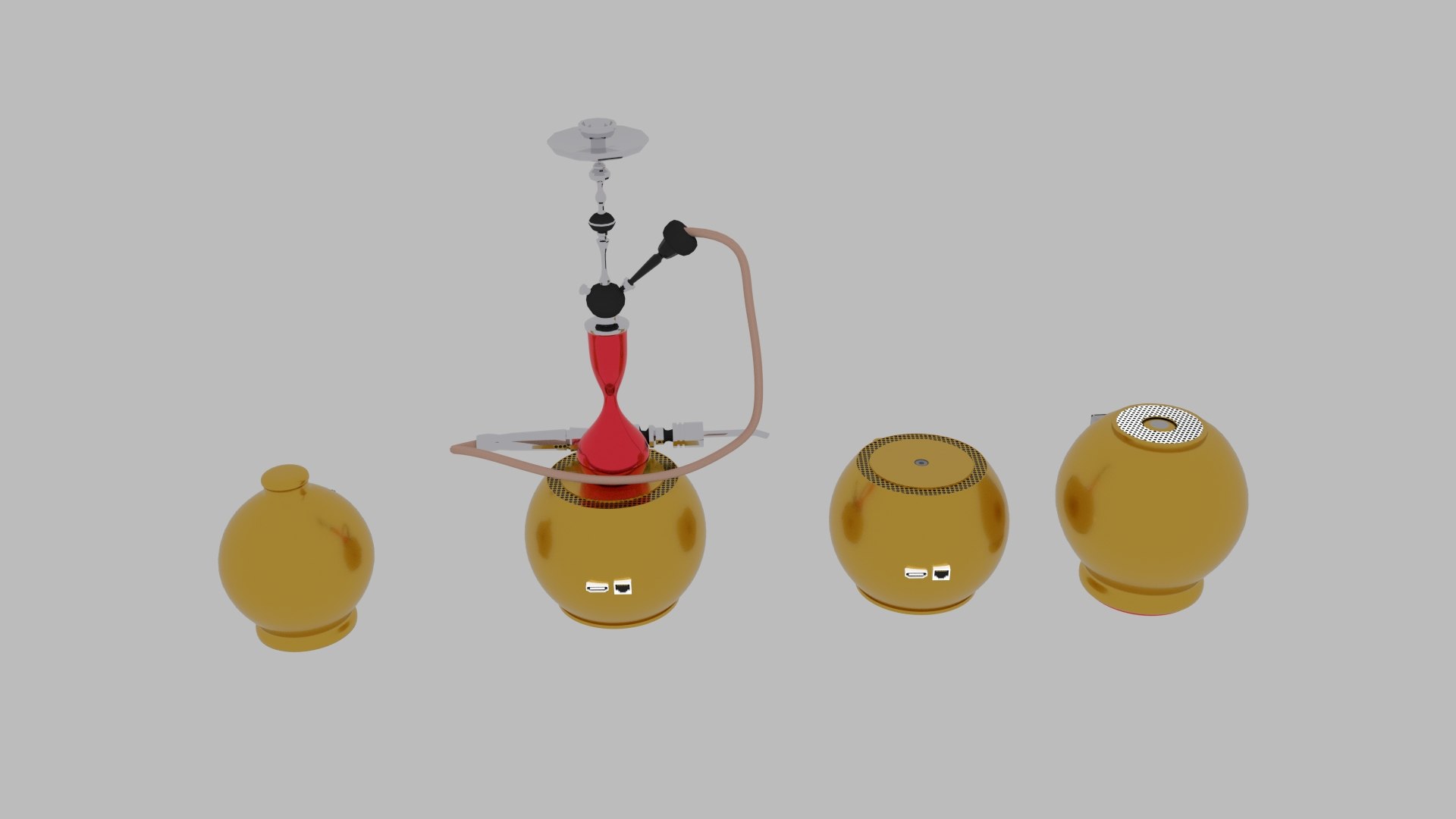 3D super shisha model - TurboSquid 1266222