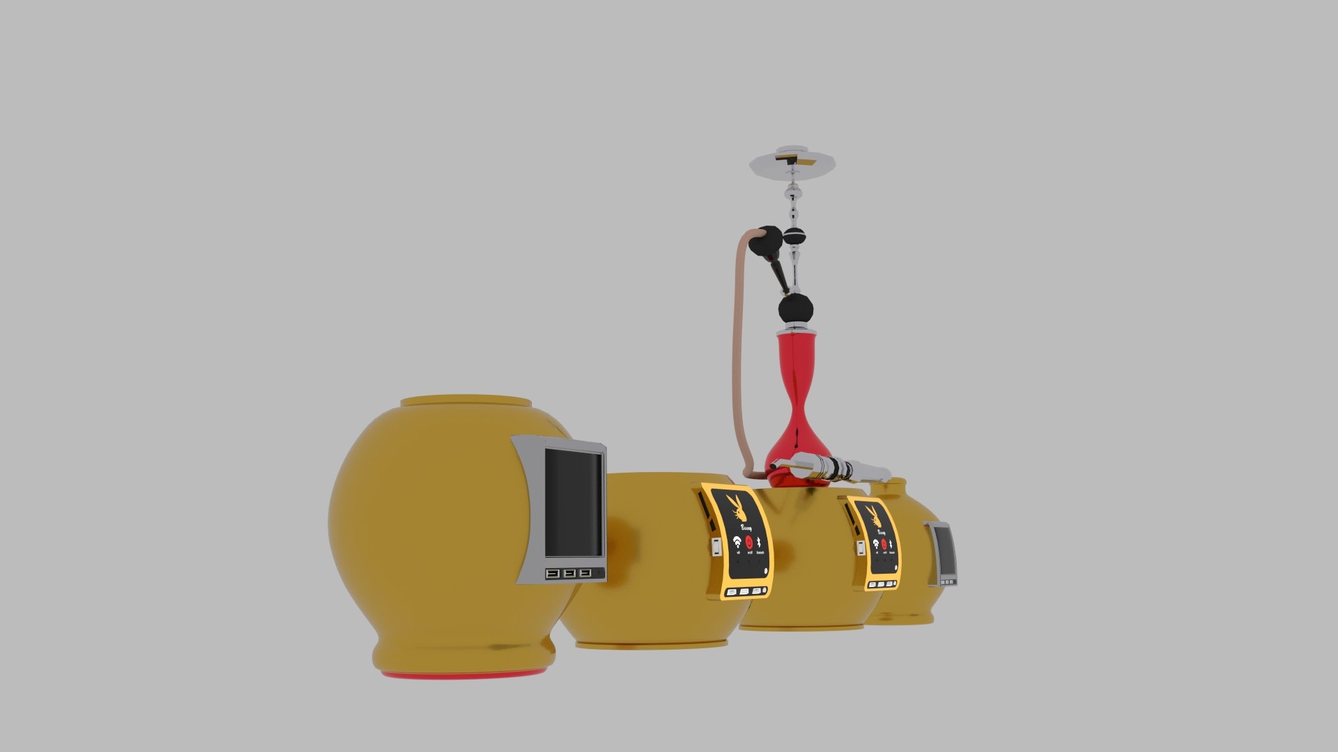 3D super shisha model - TurboSquid 1266222