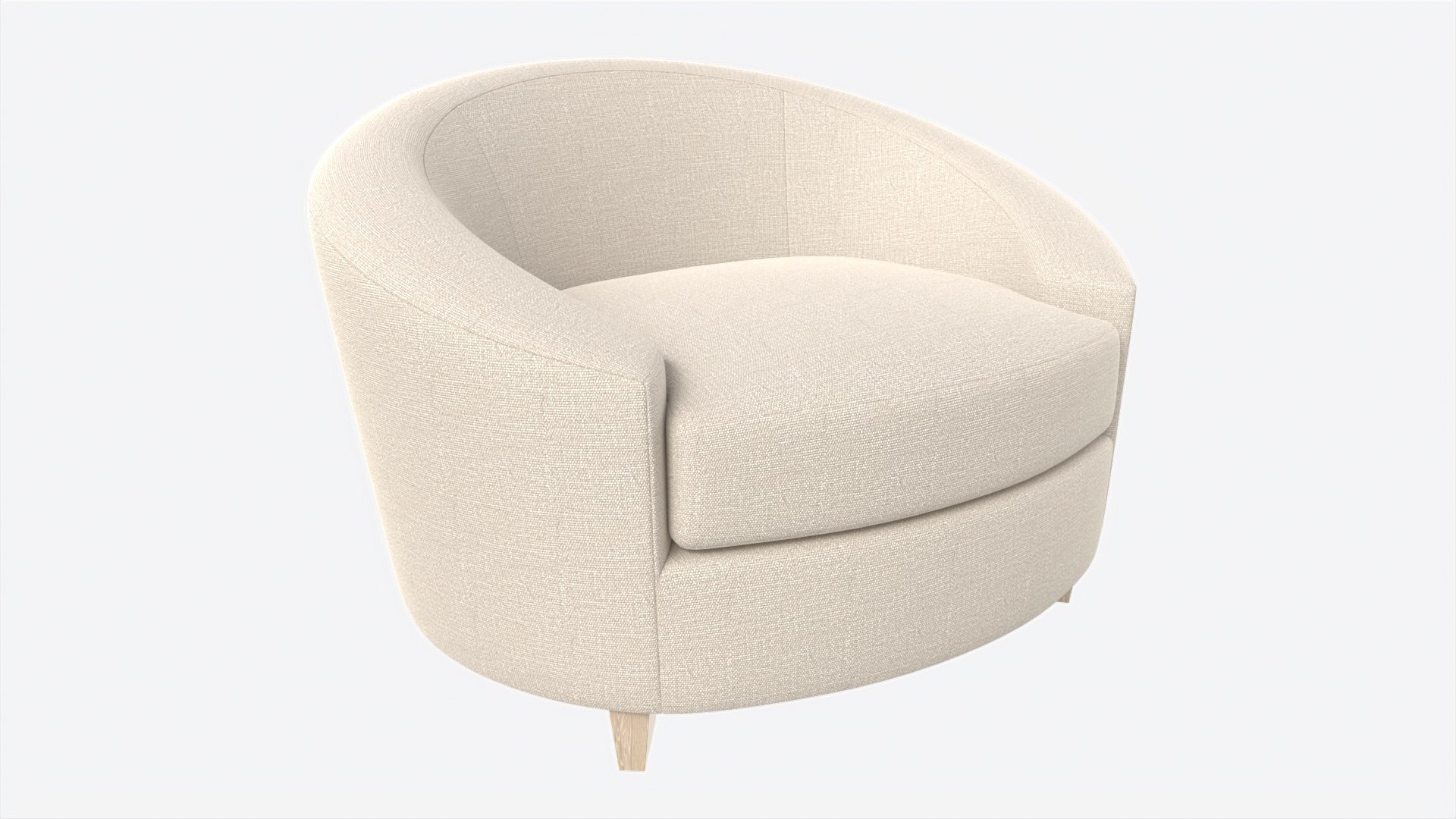 Lounge Chair Baker Ellipse 3D Model - TurboSquid 2102696