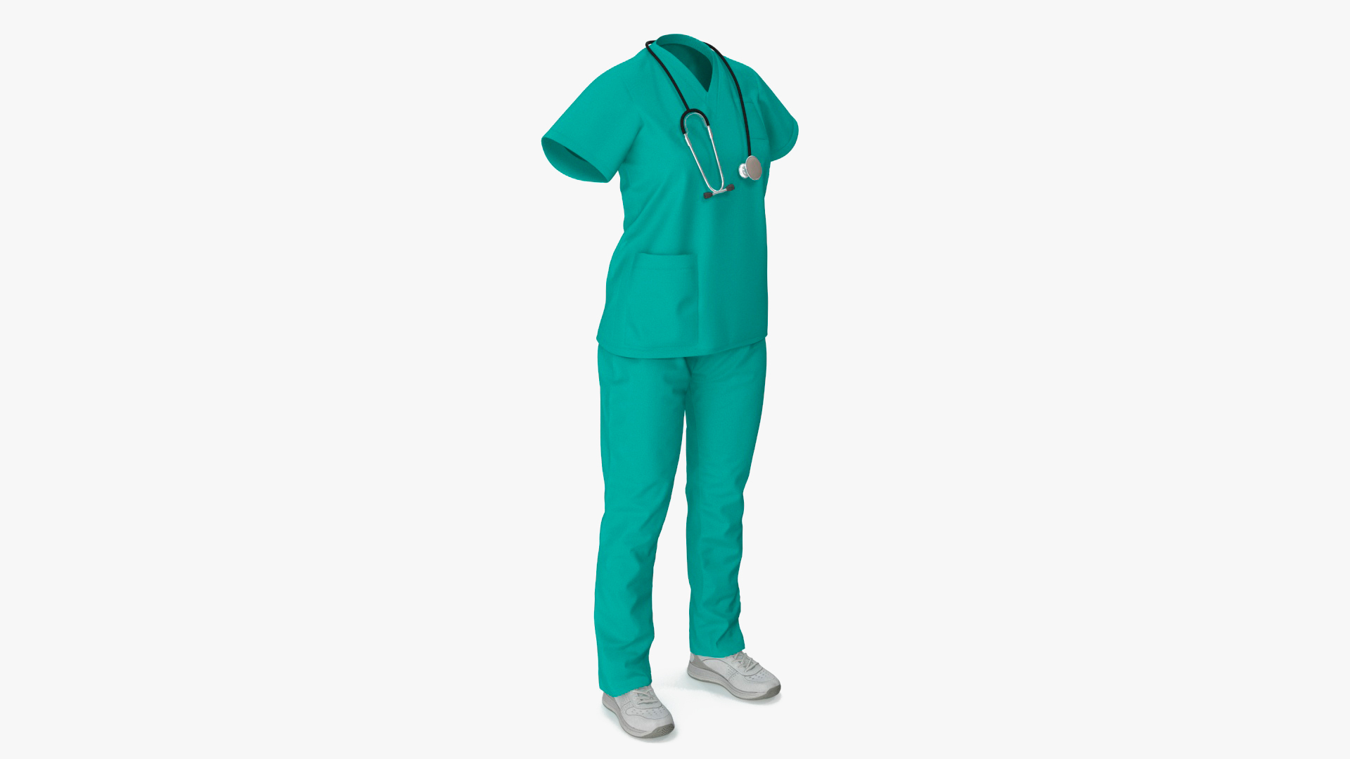 Medical Nurse Clothes Model - TurboSquid 2169186