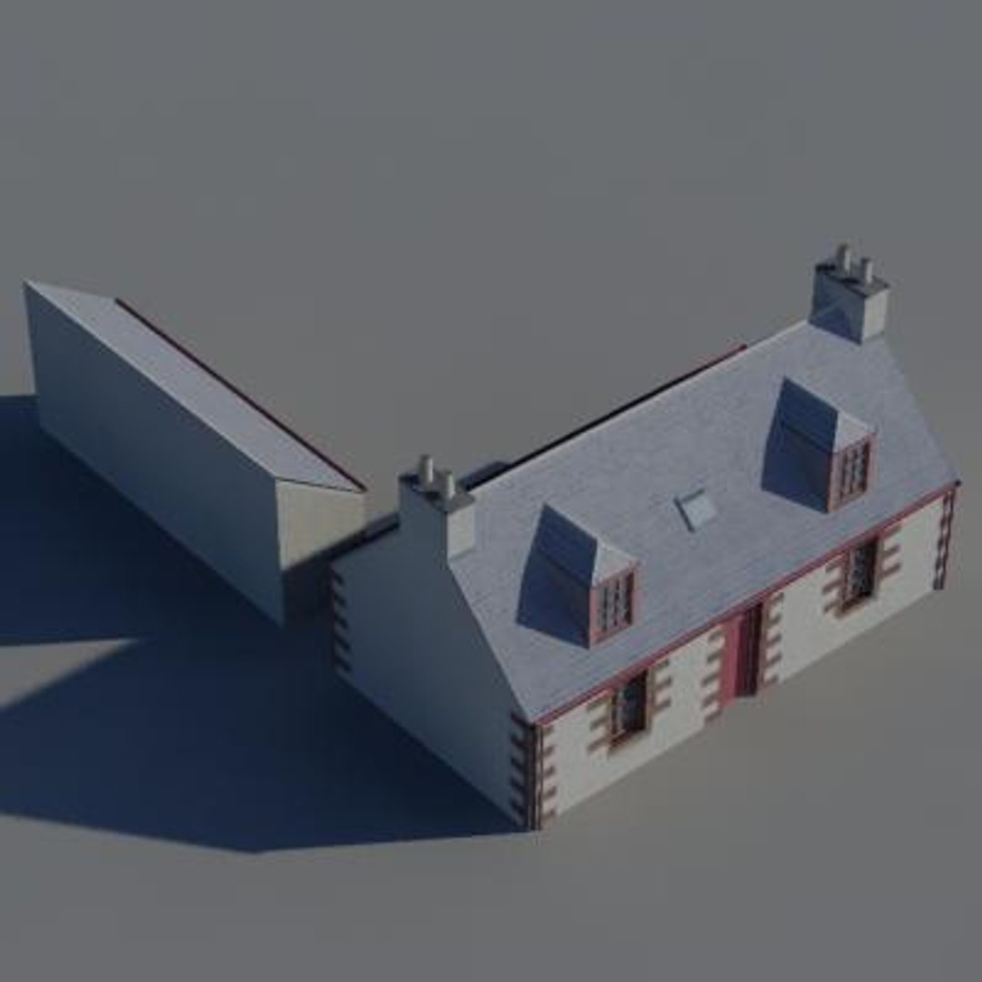 3d Max House Building