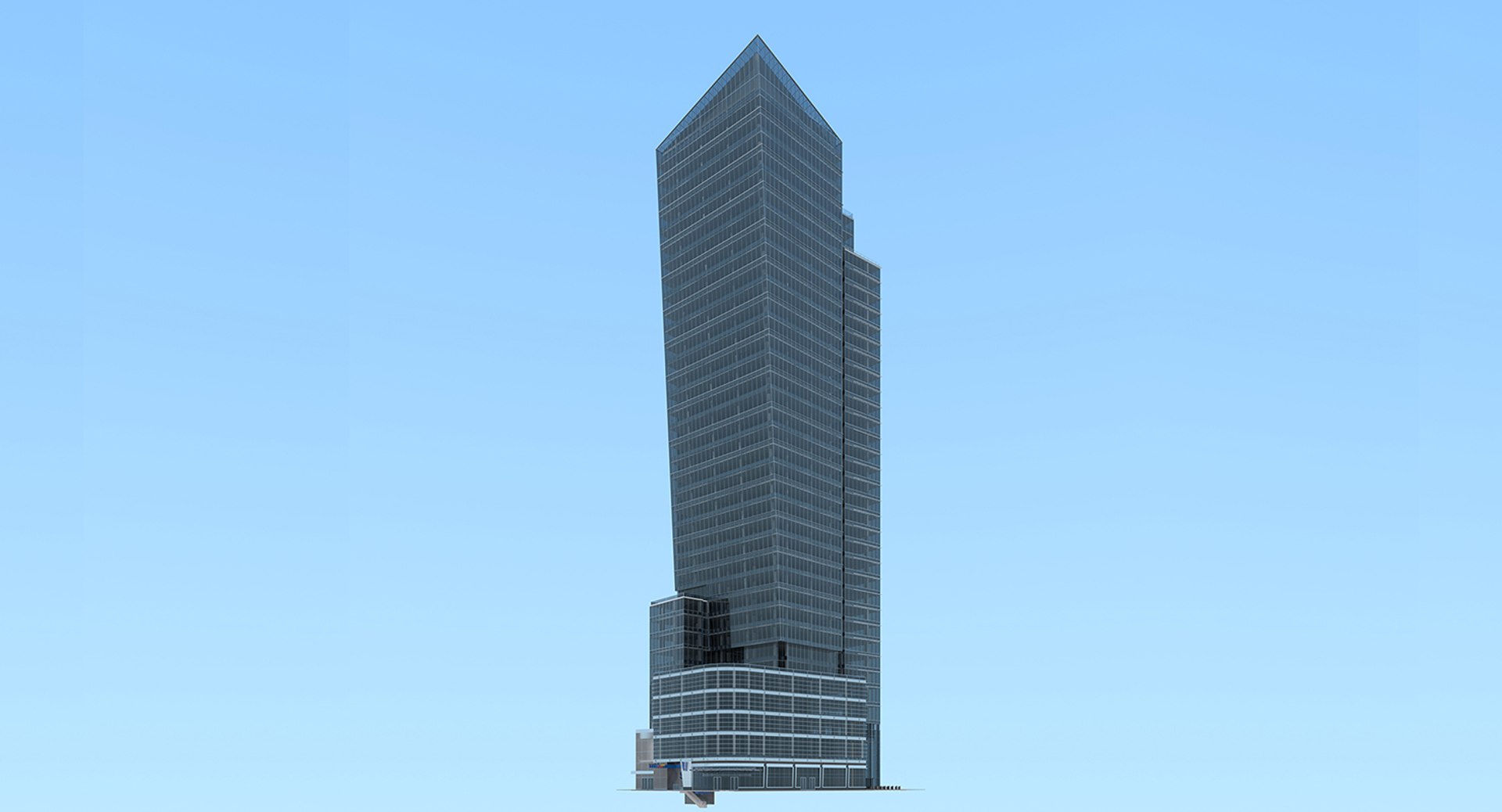 11 square building 3d 3ds