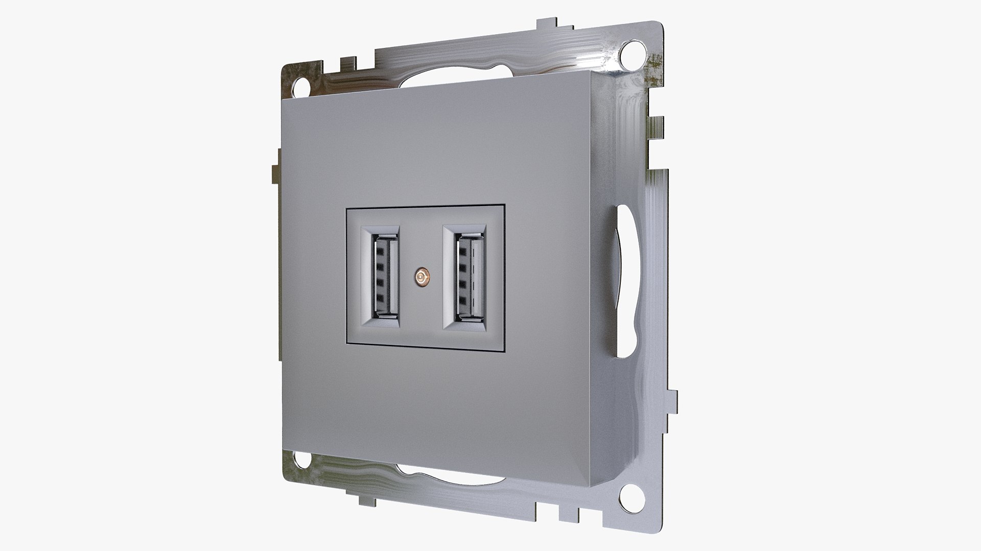 3D Usb Socket Outlet Model - TurboSquid 2003595