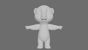 Blender 3dcartooncharactermodel Models | TurboSquid