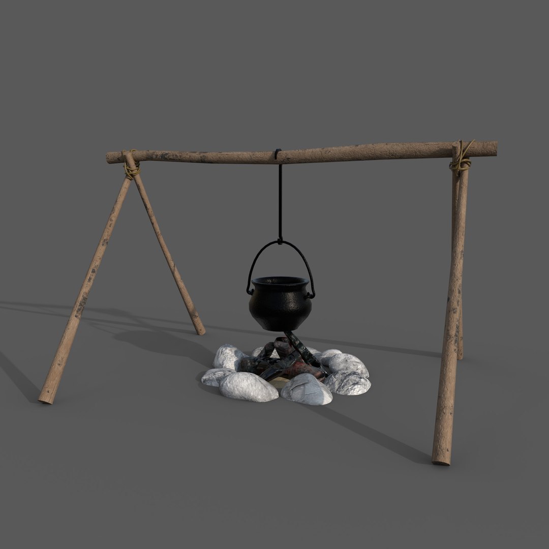 Campfire 3D - TurboSquid 2245883