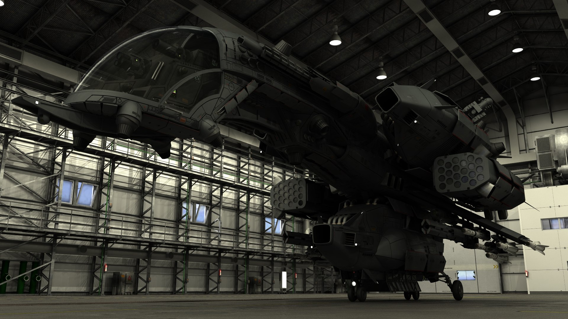 3D model Dragonfly Fighter Drone - TurboSquid 2019851