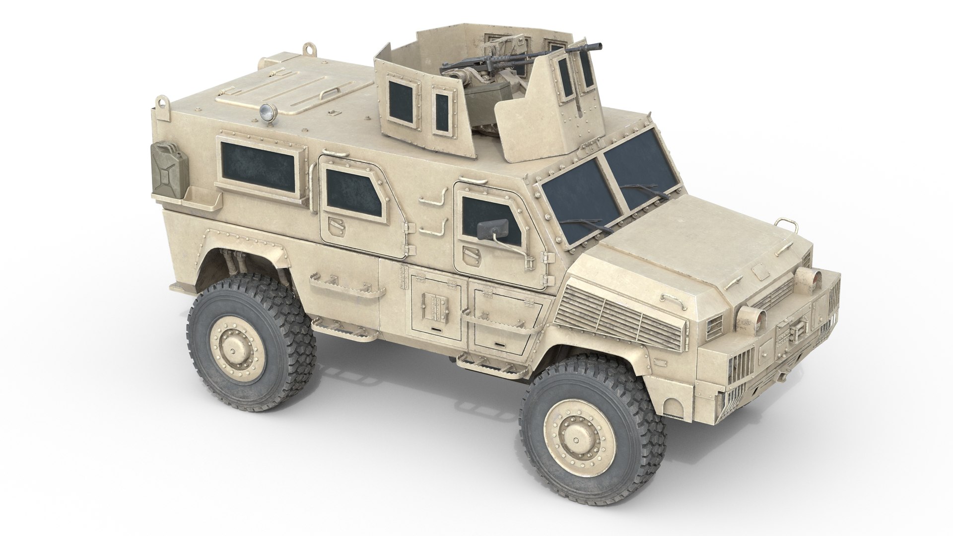 3D RG 33 Light Armored Vehicle MRAP Model - TurboSquid 2301834