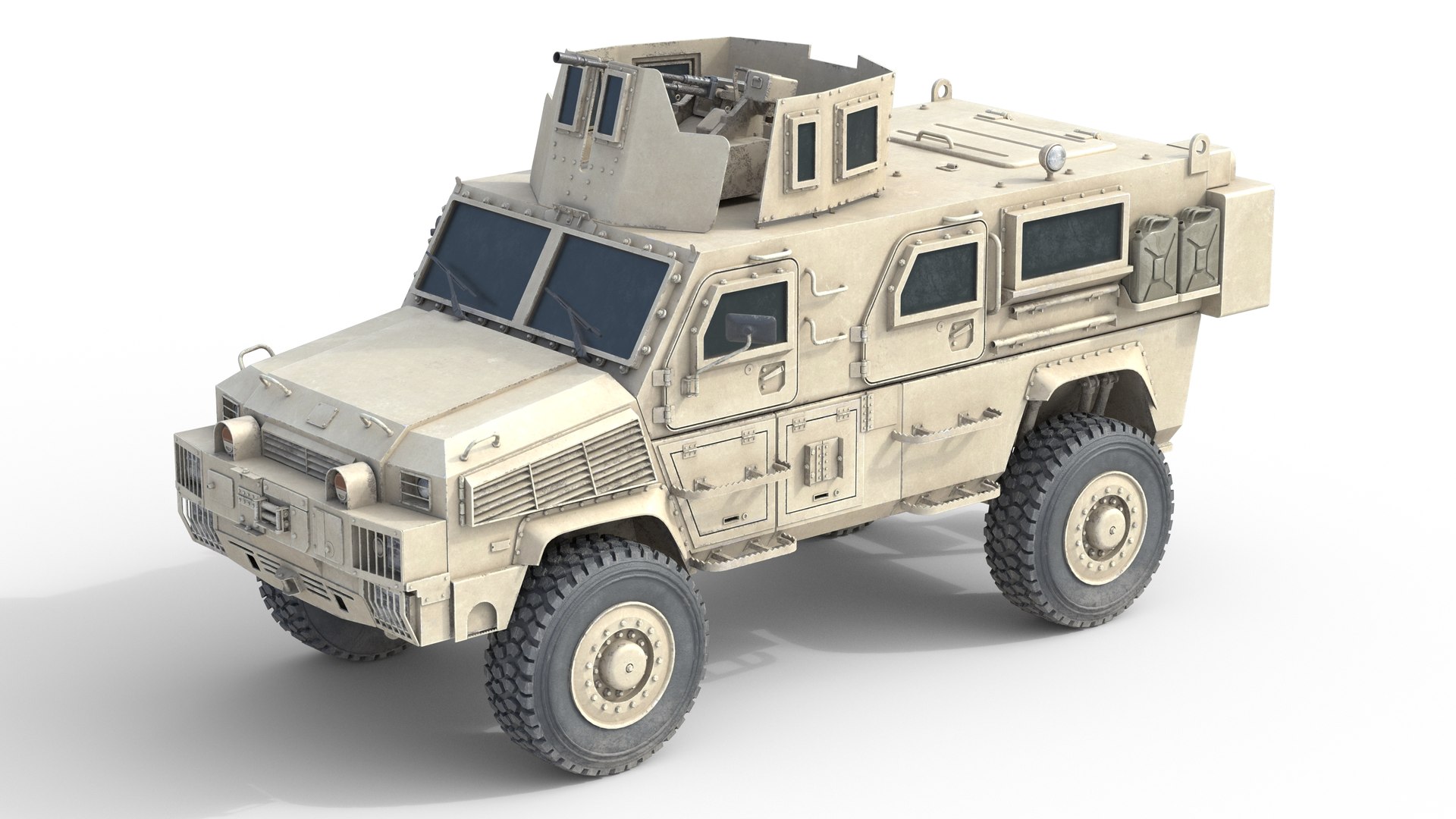3D RG 33 Light Armored Vehicle MRAP Model - TurboSquid 2301834