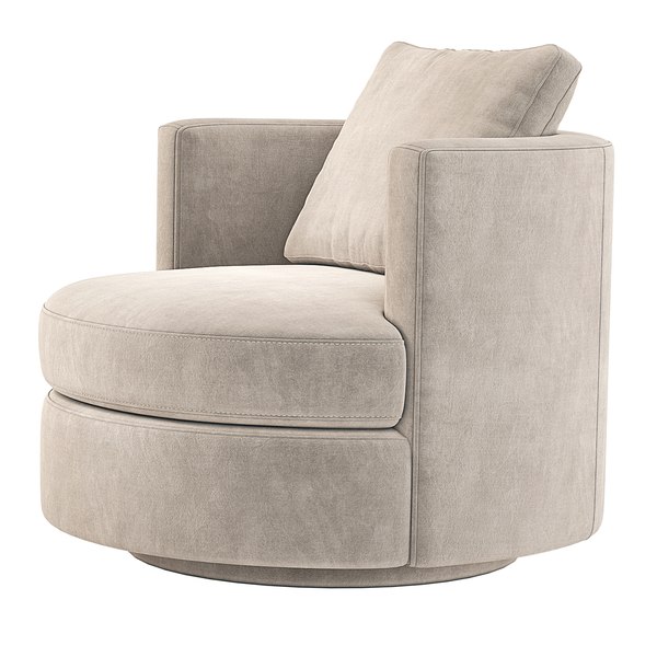 Alcoma Swivel Chair Ashley 3D model - TurboSquid 1892693