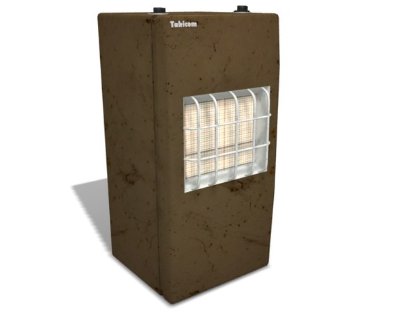 3d model heater oled