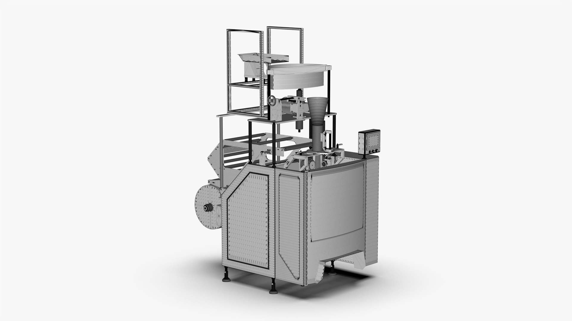 3D Vertical Fill Seal Packaging Machine - TurboSquid 2038323