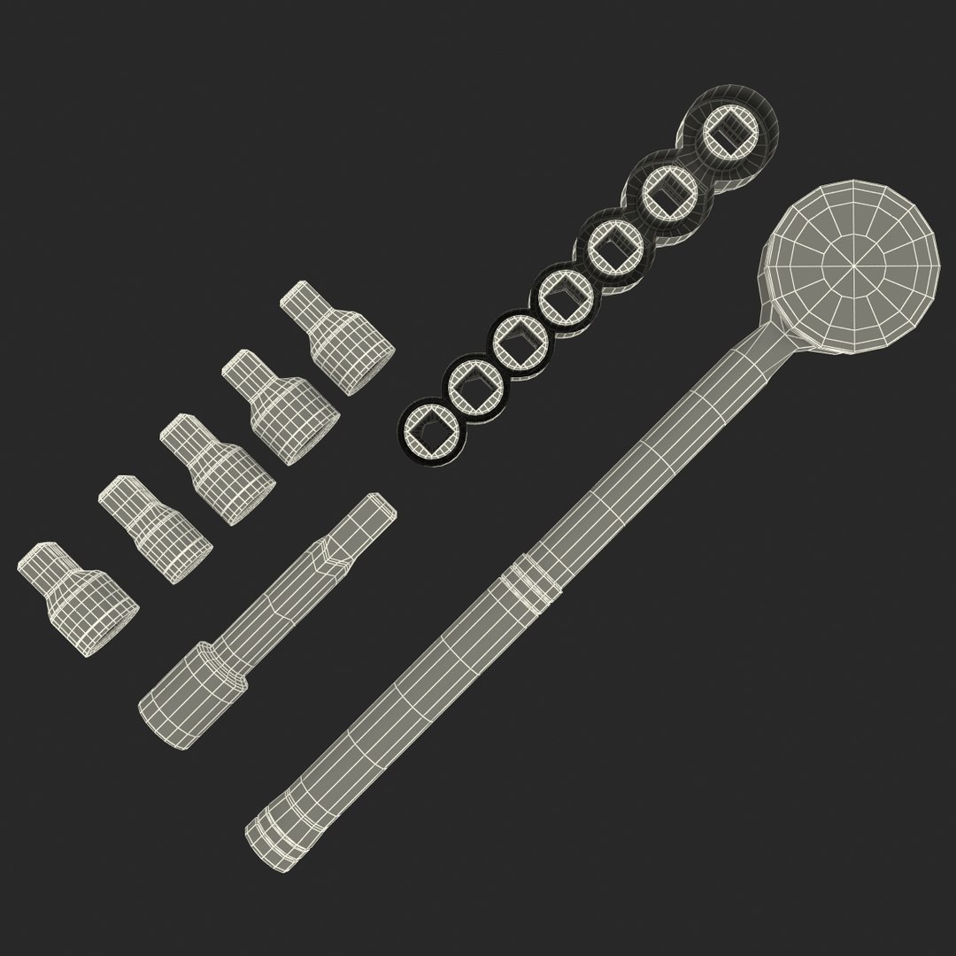 3d Ratchet Socket Wrench Set