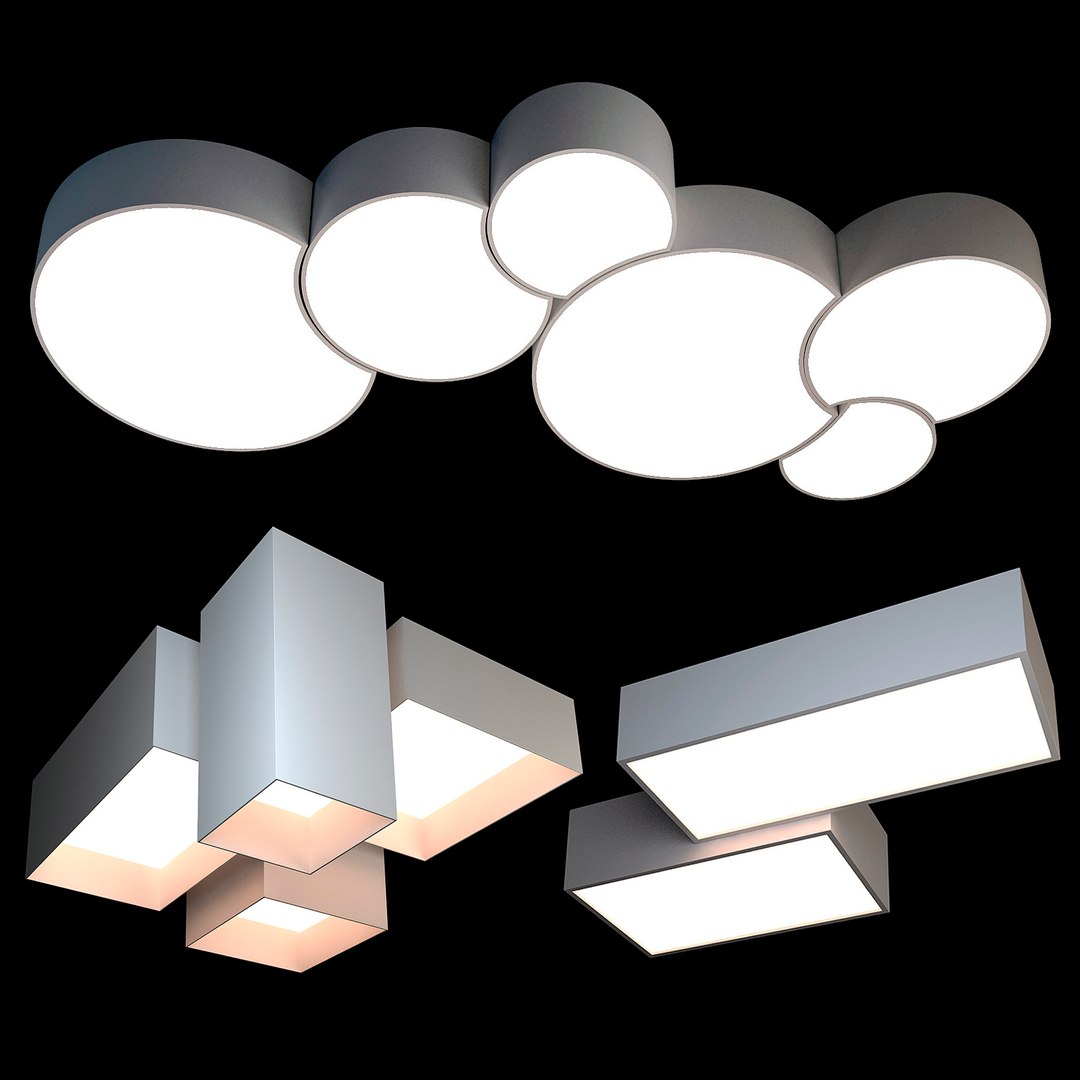 3D Model Ceiling Light - TurboSquid 1367648