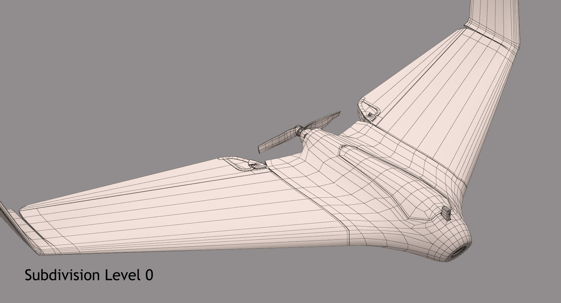 Parrot Disco Drone 3d Max
