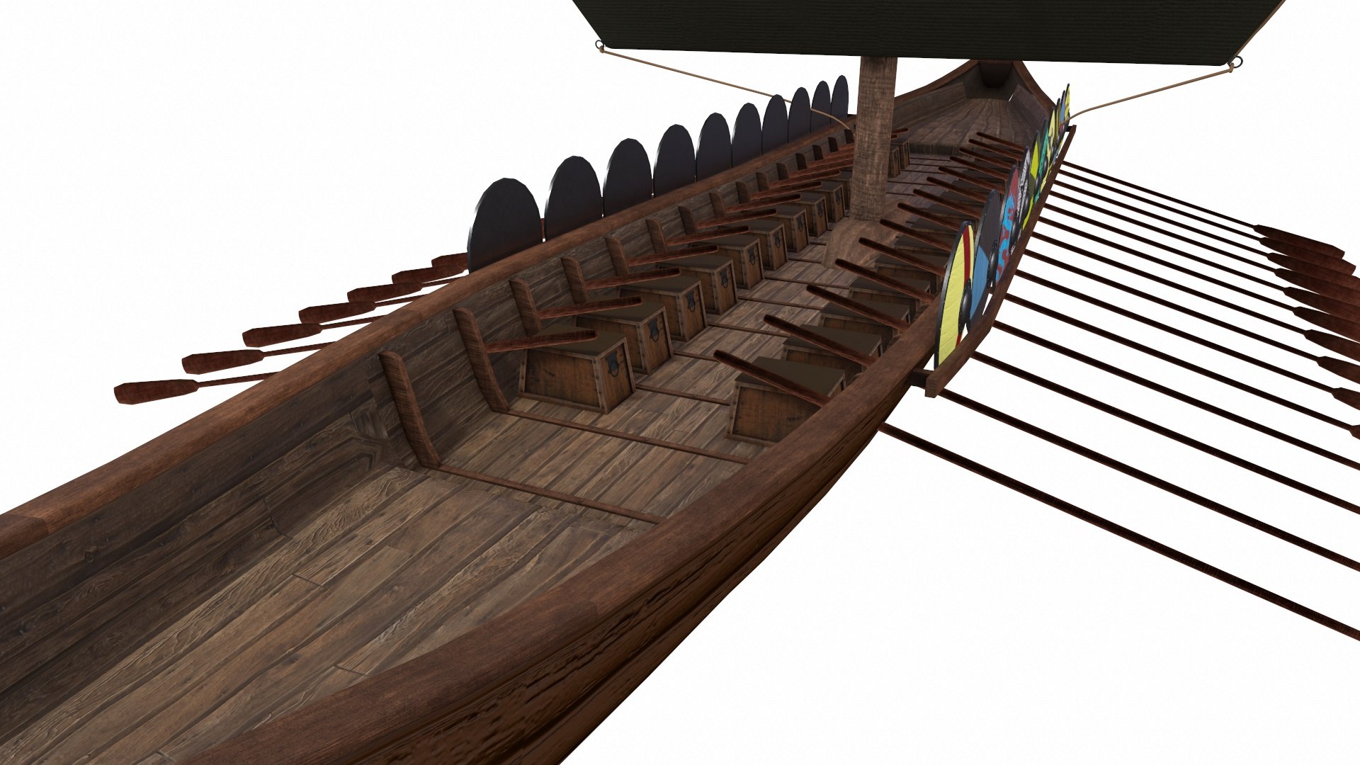 3D Viking Ship - TurboSquid 1896106