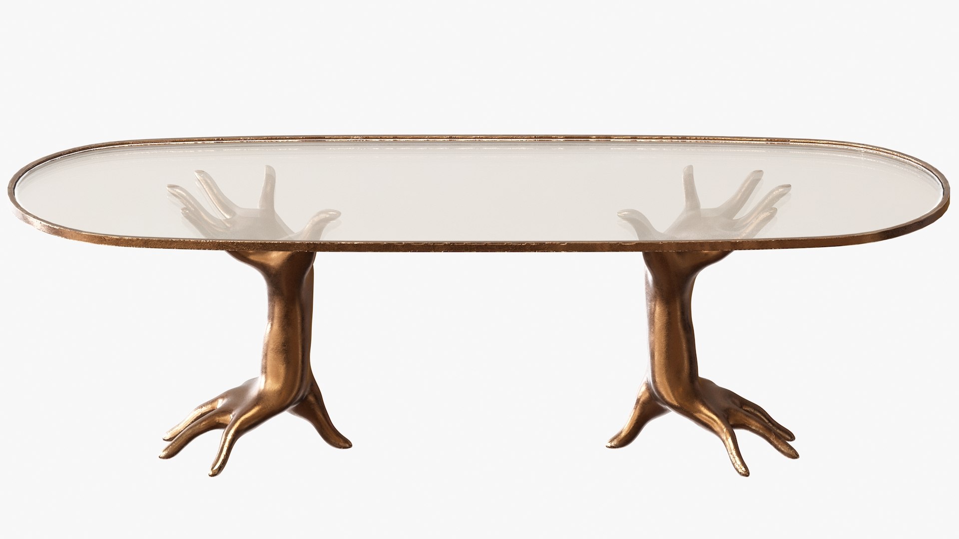 Kelly Wearstler Superluxe Dichotomy Racetrack Table 3D - TurboSquid 2018079