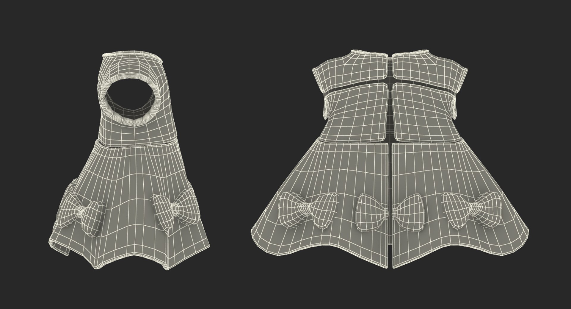 Doll Clothes Set 3D - TurboSquid 1417840