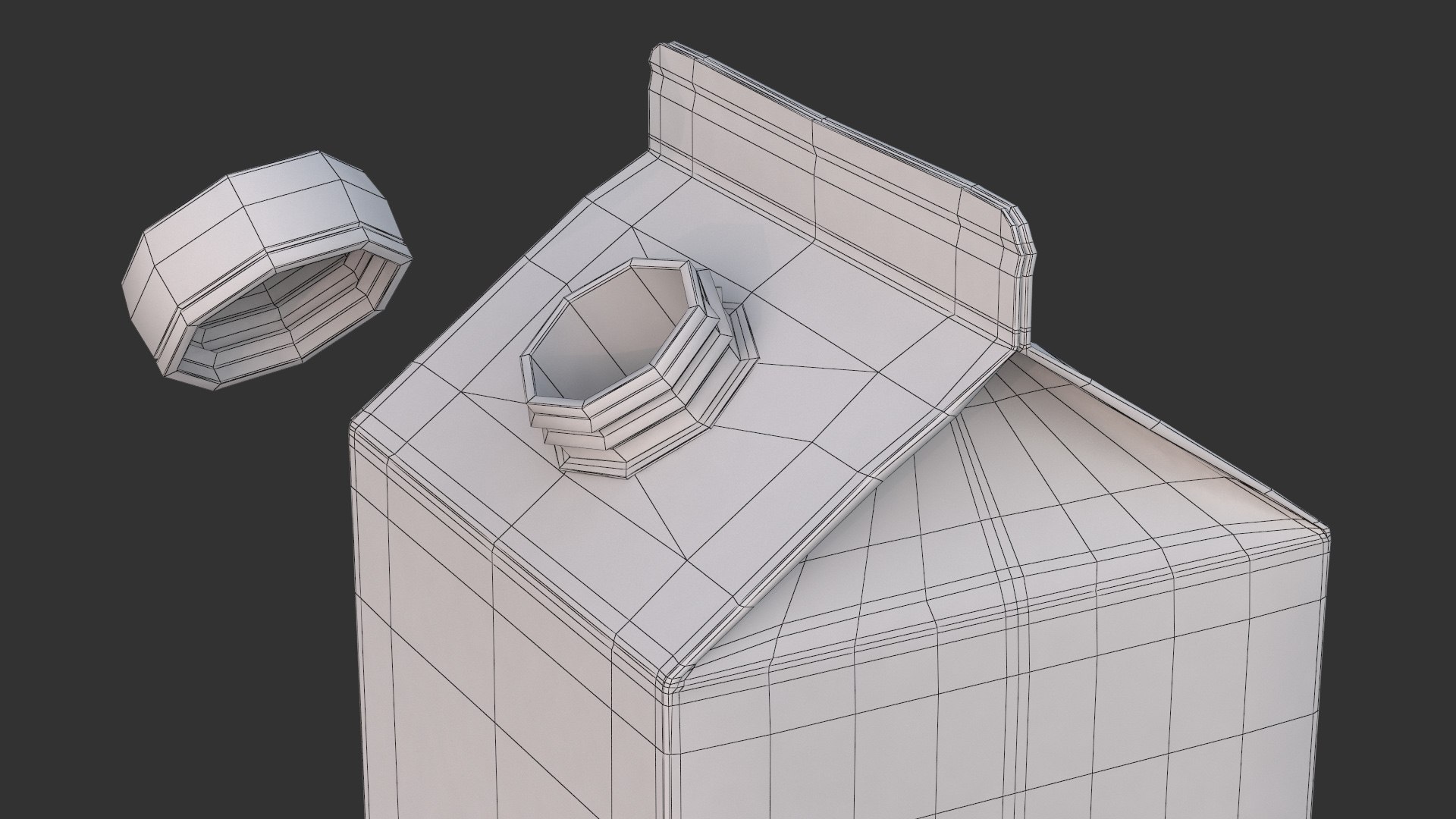 Milk Carton 3D Model - TurboSquid 1573145