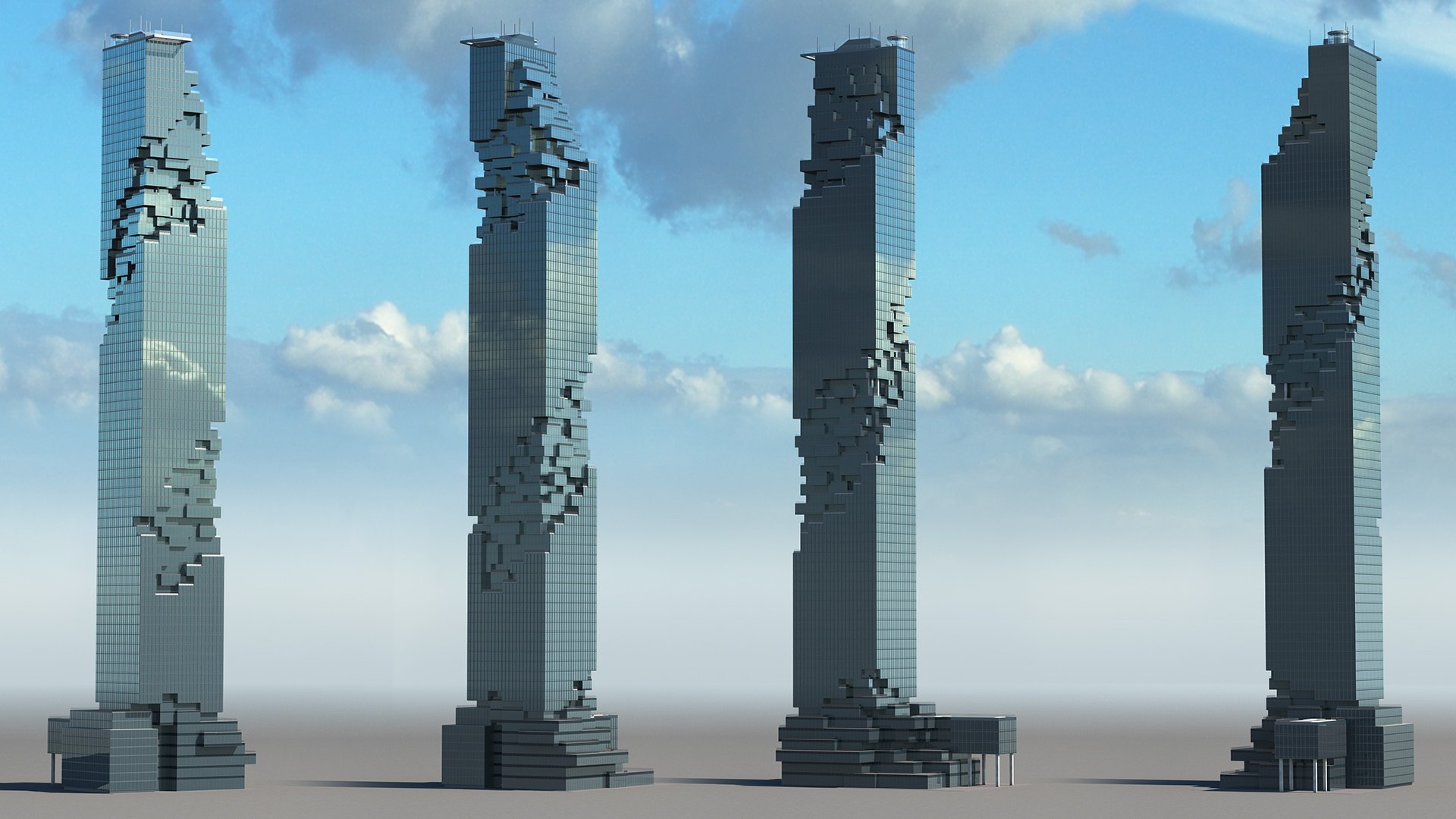 Mahanakhon building 3D - TurboSquid 1478253